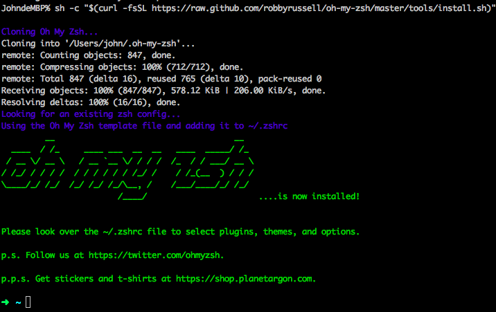 Mac配置安装iTerm2+Oh My Zsh - Icharle | Don't forget your first thoughts